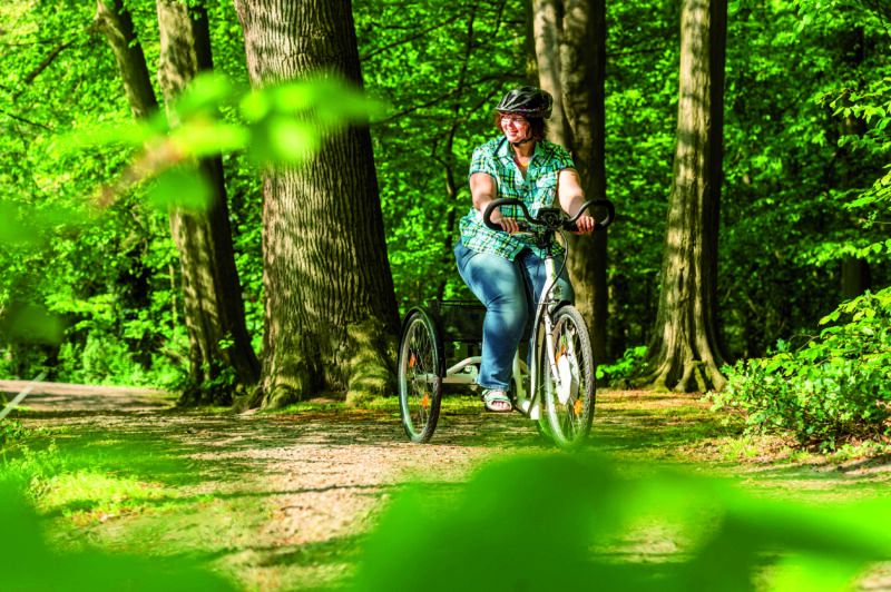 Momo Motion three-wheeled electric special bike – comfort and power